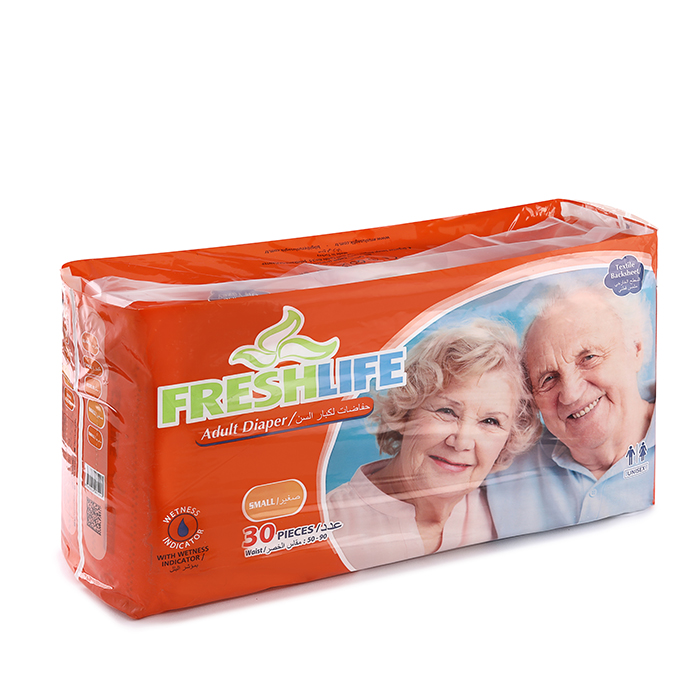 Freshlife Senior Diapers Small ,packing of 30 pads - شركة الحوراني ...